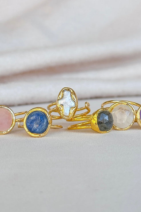 Pearl Cross Ring | Dose of Heaven Boutique